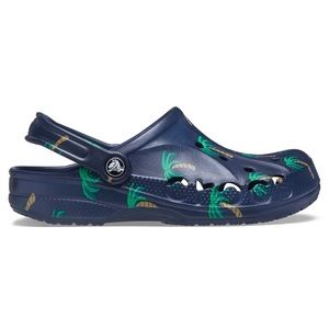 CROCS | Shoes | New Baya Crocs Navy Palm Tree Size 8w6m Tropical Beach ...